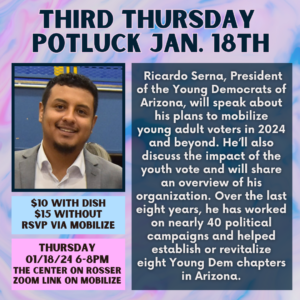 January General Meeting - Potluck | Yavapai County Democratic Party