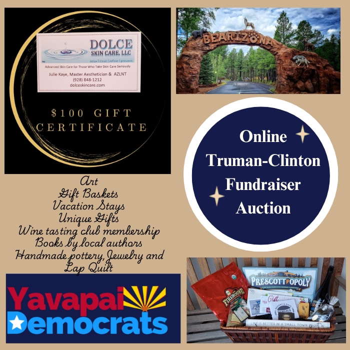 Truman-Clinton Online Auction 2025 | Yavapai County Democratic Party